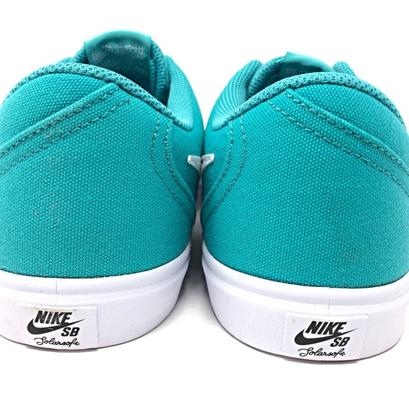 Nike | Shoes | Nike Sb Check Solar Canvas Mens Shoe Green New | Poshmark